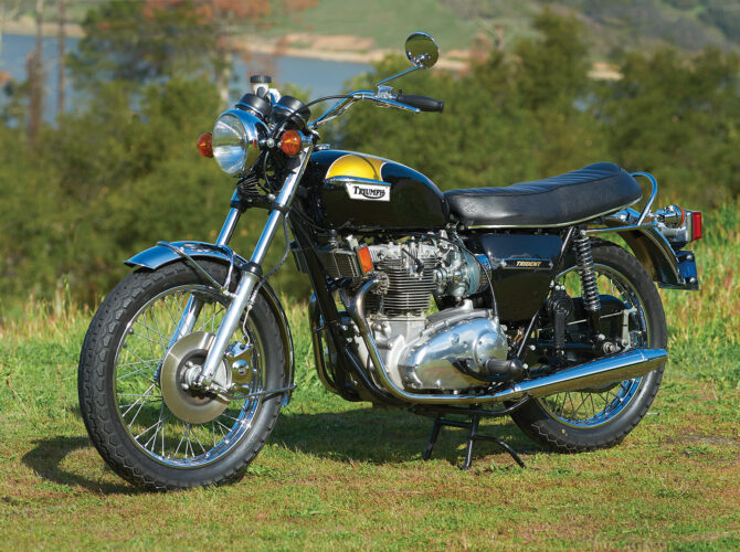 Classically Fast 1974 Triumph Trident T150V - Motorcycle Classics